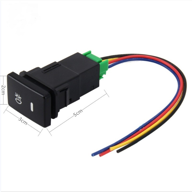 Universal Toyota Fog Light Switch Button Fog Light Dashboard Oem Dual ...
