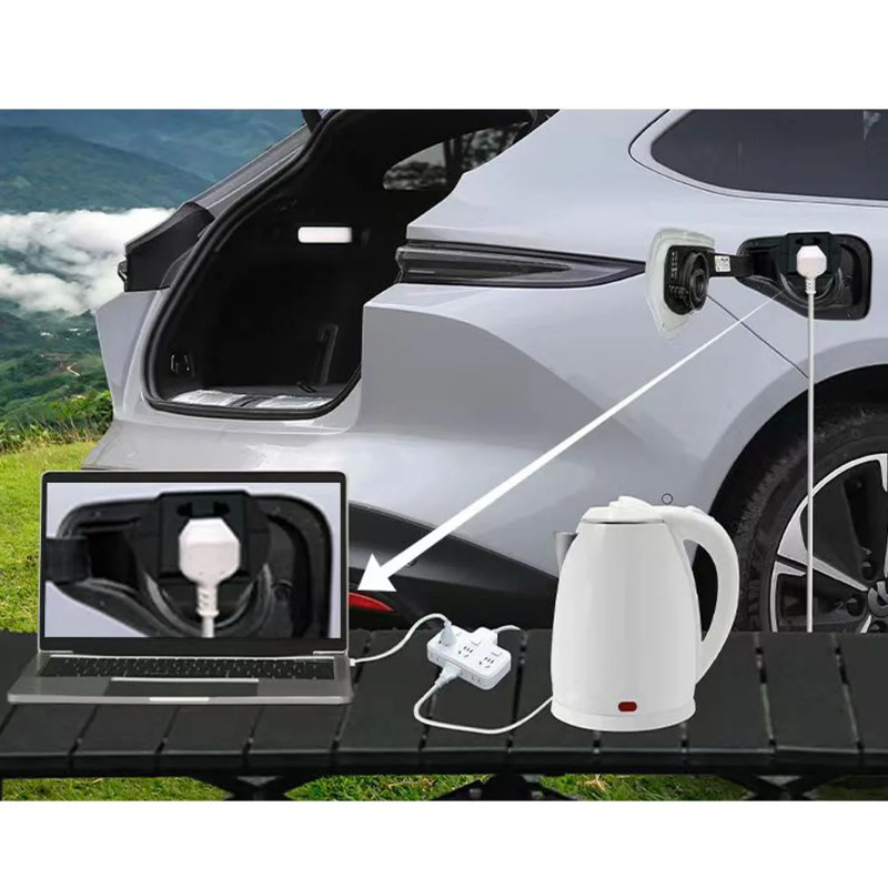 V2L Discharger For Type2 Car Discharge EV Cable Adapter Support BYD ...