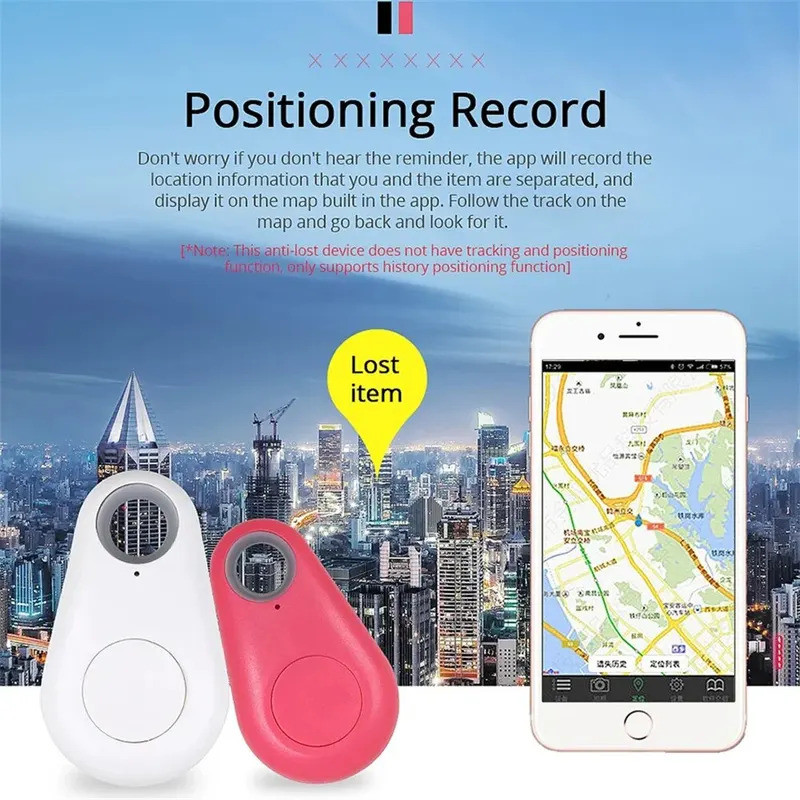 COD GPS tracker Mini smart pet Anti Lost alarm wireless child bag Key ...