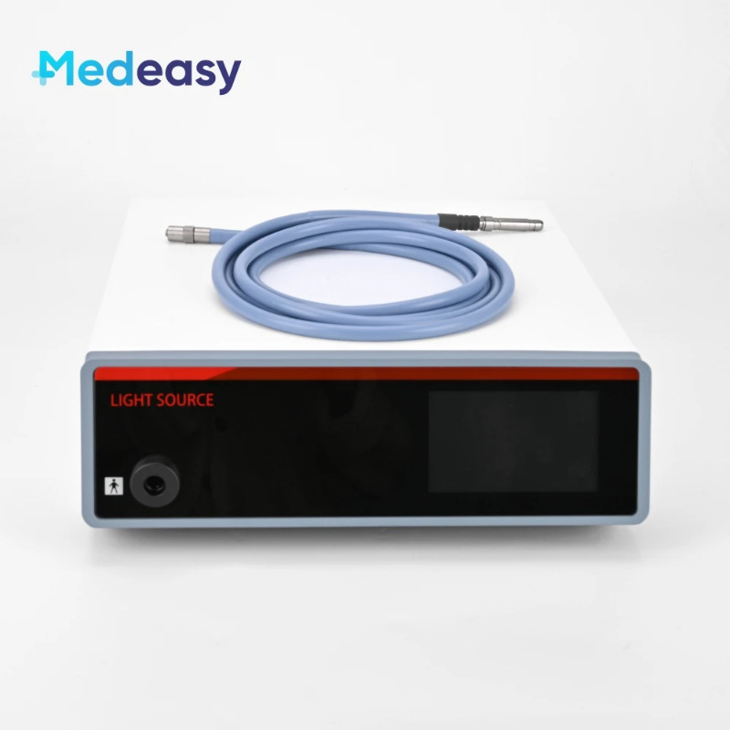 Medical Endoscopic 150W High Brightness Led Cold Light Source with 3m ...