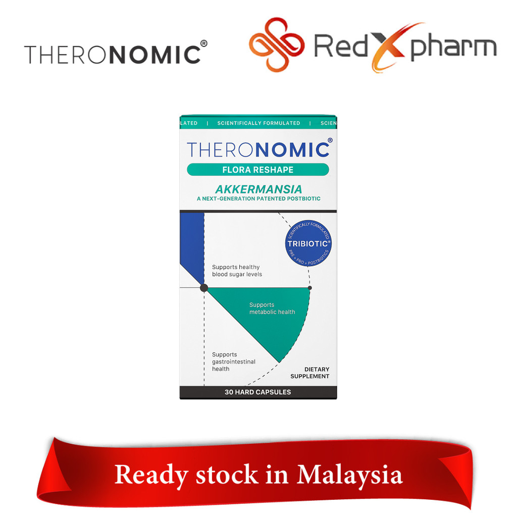 Theronomic Flora Reshape-Akkermansia 30 Caps (Ready Stock) | Shopee ...