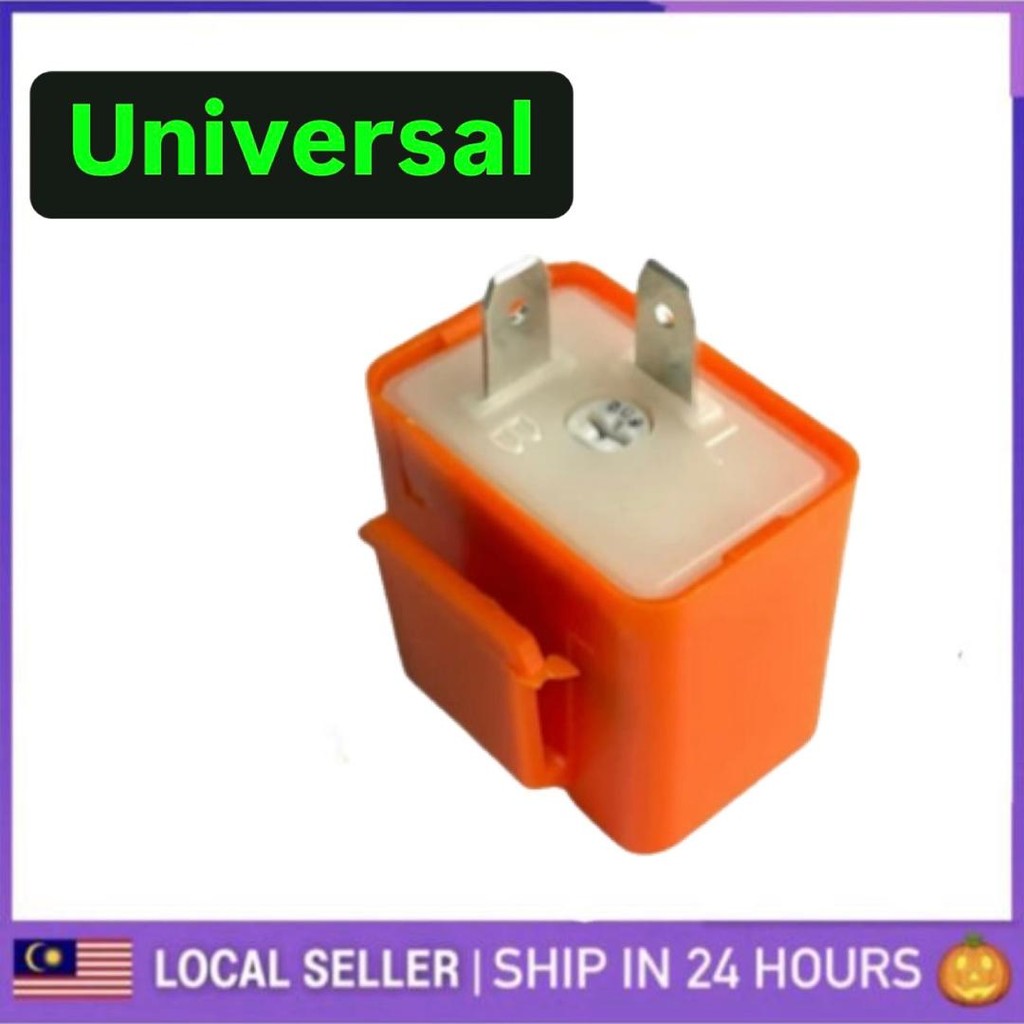 UNIVERSAL SIGNAL RELAY LED SIGNAL CONDENSER LED 12V FOR YAMAHA LC Y15 ...