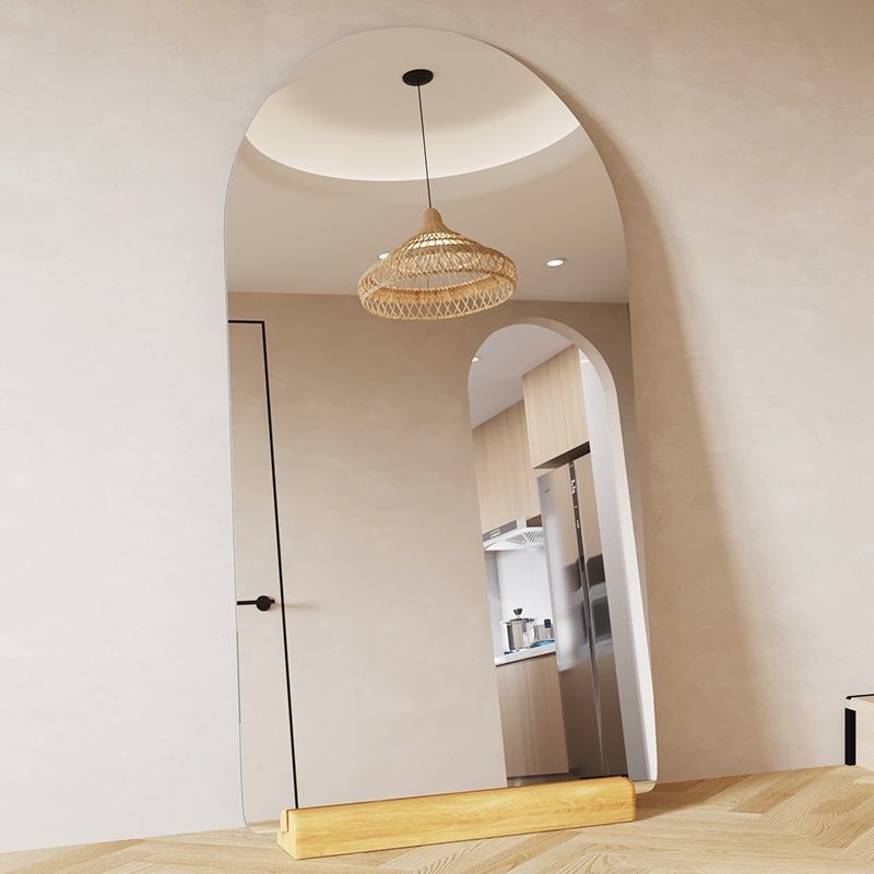 DAXINSI Full-length Mirror Standing Long Mirror Home Decor Fillet ...
