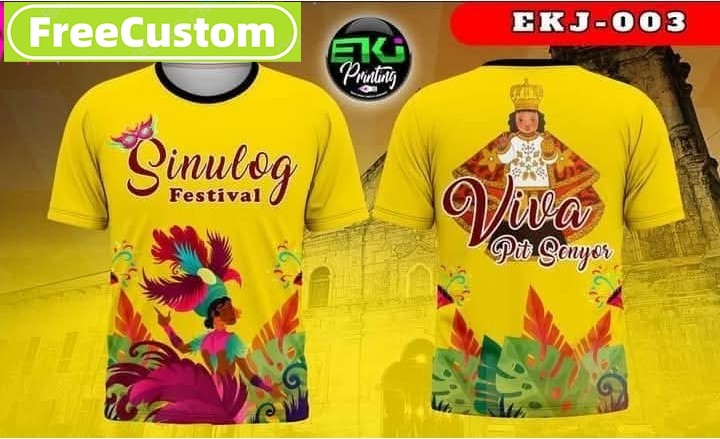 【Free Custom】2025 Sinulog Festival Shirt Men Thailand Viral Custom ...