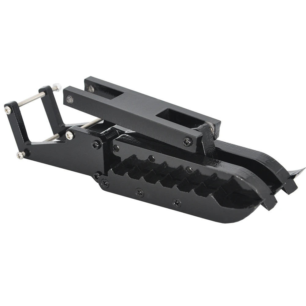 Excavator Wood Clamp Grapple Metal CNC For HUINA 1580 Excavator RC Grab ...