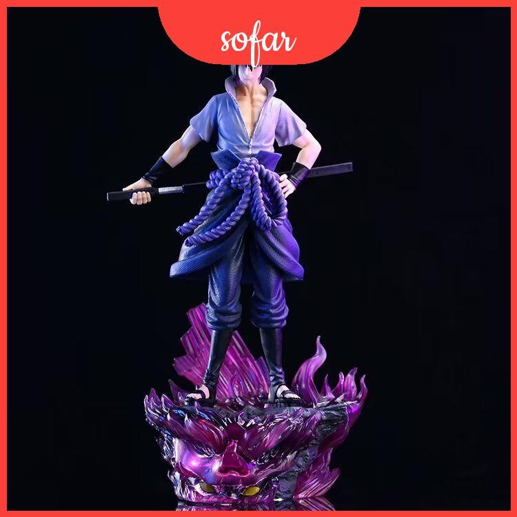 Stunning Uchiha Sasuke Pvc Figure From Naruto Giant Wave God Character ...
