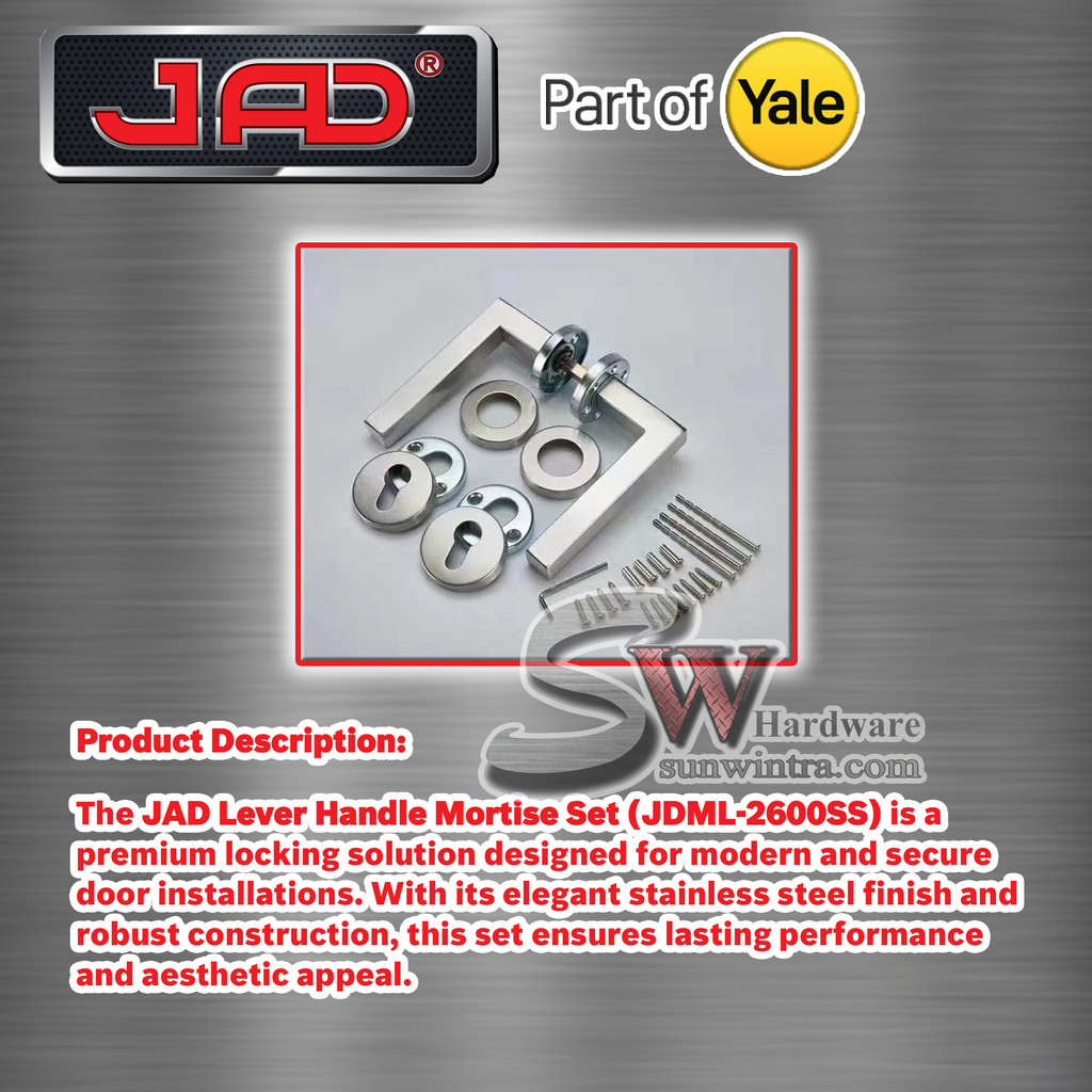 [ORIGINAL] JAD PART OF YALE HEAVY DUTY LEVER HANDLE MORTISE LOCKSET ...