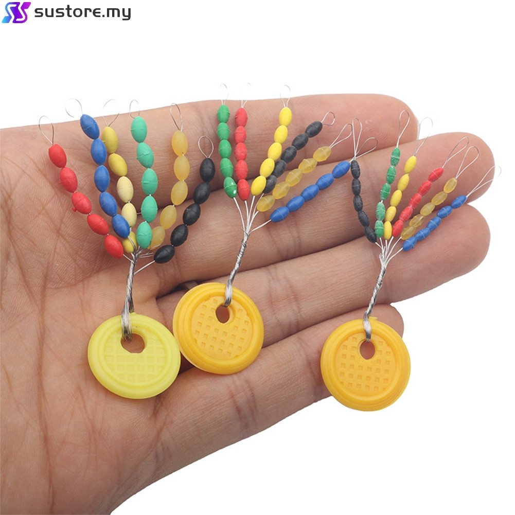 [Super] 30pcs/Group Float Stops Line Stoppers Beads Rig Buffer ...