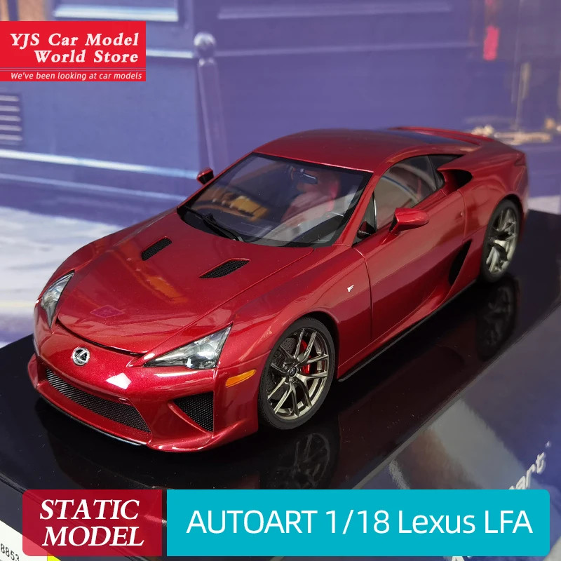 AUTOART 1/18 Lexus LFA Sports car model Give friends a holiday gift ...