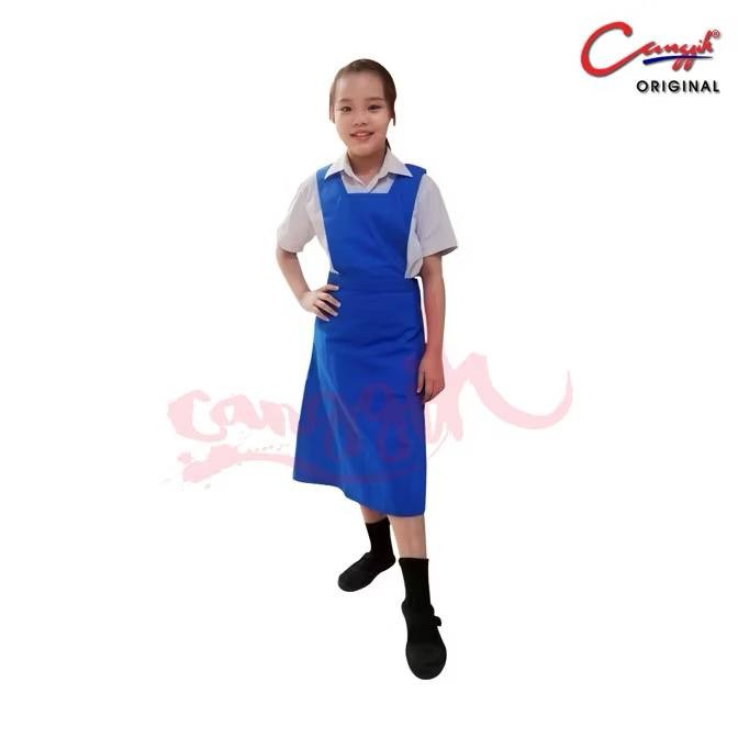 CANGGIH Pinafore Sekolah Menengah Turquoise Blue (CP017-SGP) | Shopee ...