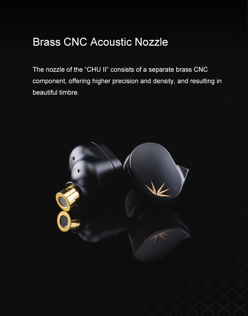 Moondrop CHU II, In-Ear Monitors: 10mm Dynamic Driver VDSF Target ...