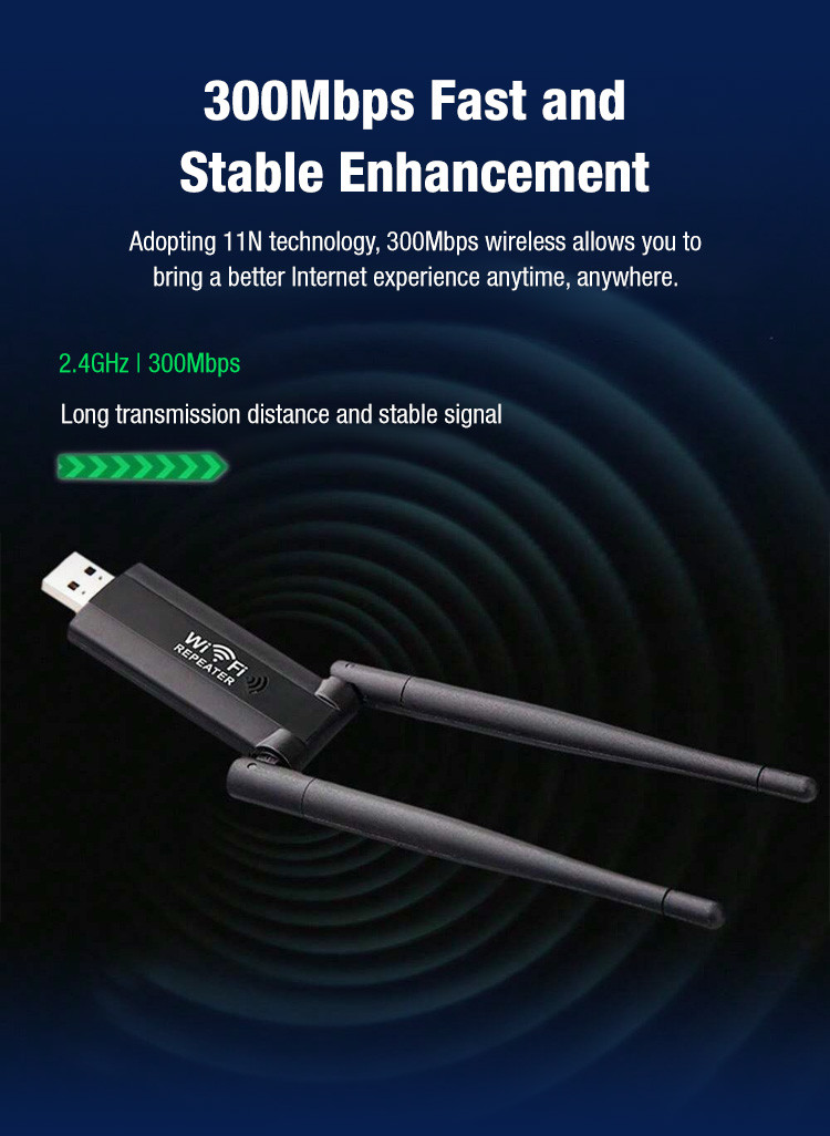 【Seamless Connectivity】 WiFi Signal Booster Enhance Coverage Powerful ...