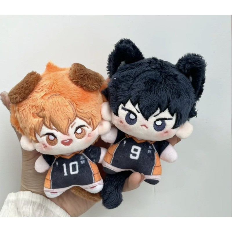 Haikyuu!! Fan-Made 10cm Printed Cotton Plush Doll Set – Tsukishima ...