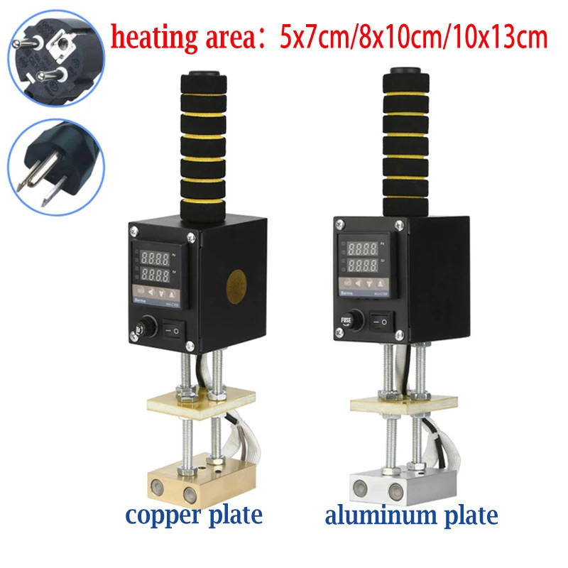 Portable Hot Foil Embossing Heat Press Punch Press, Leather Plastic ...