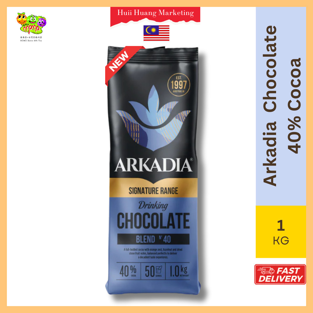 ARKADIA Chocolate 40% serbuk coklat 1kg Premium Premixed Powder ...