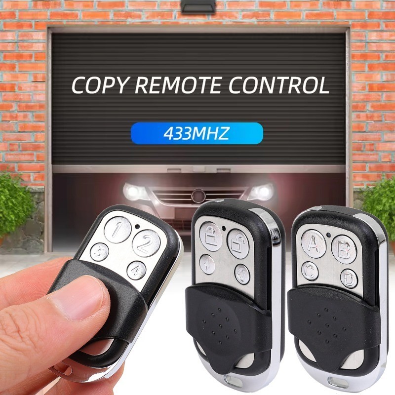Universal Duplicate Garage Door Remote Control 433Mhz 4 Buttons ...