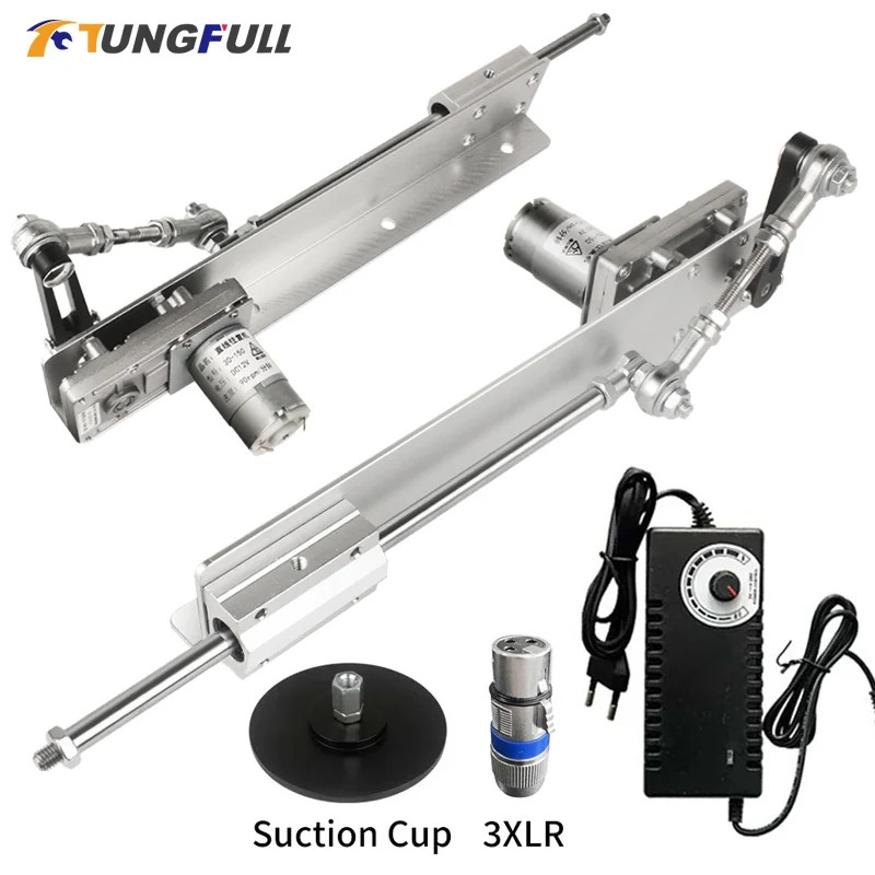 NEW Telescopic Linear Actuator DIY 12/24V Reciprocating Cycle Linear ...