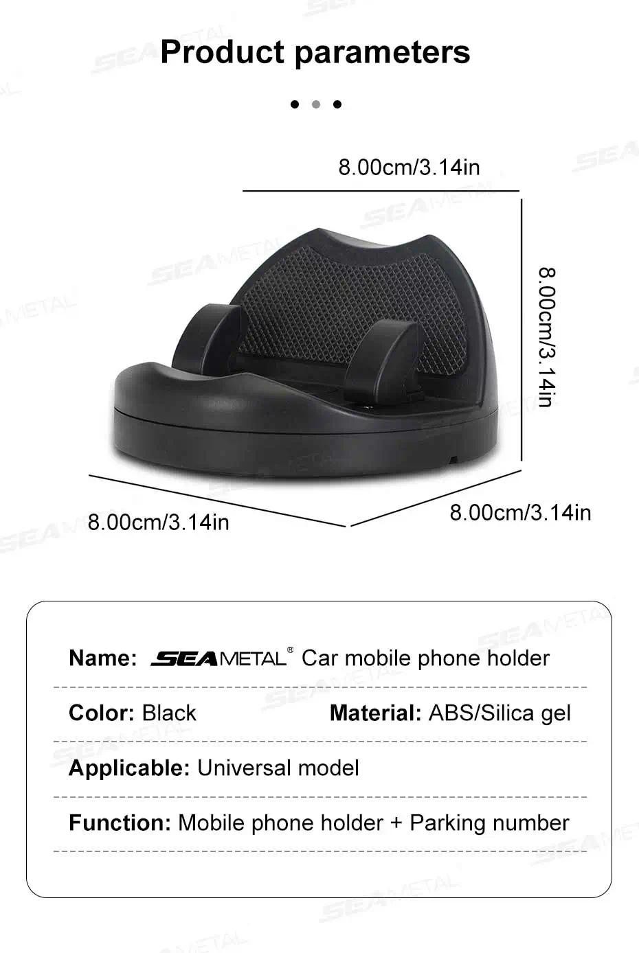 [Local Stock] 2pcs ABS Car Phone Holder 2 In 1 Dashboard 360° Head-Up ...