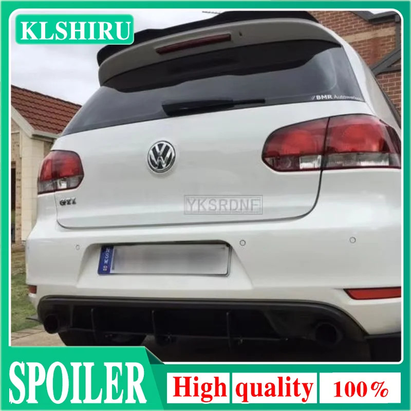 Car Styling for Volkswagen GOLF MK6 GTI spoiler 2010-2013 GOLF 6 GTI ...