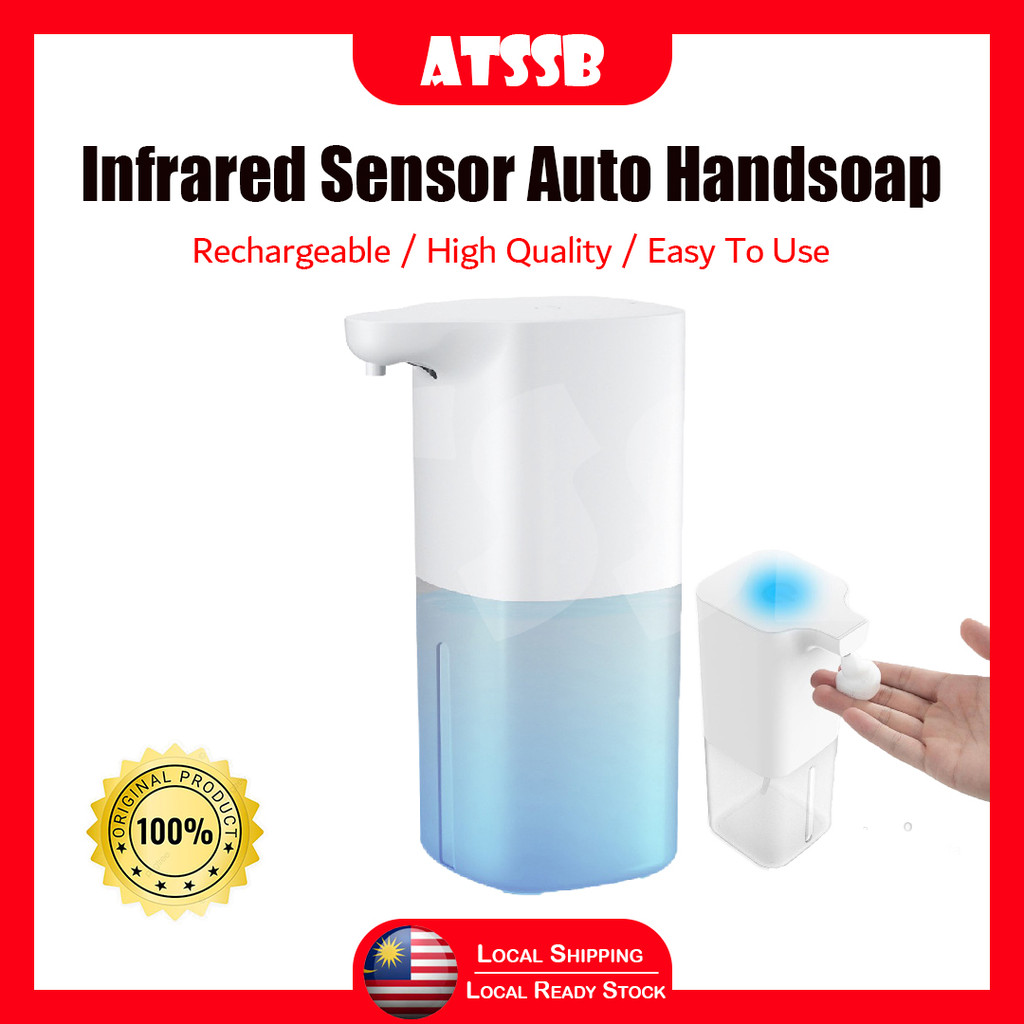 ATSSB Infrared Sensor Automated Hand Soap Dispenser Sanitizer Hand Wash ...