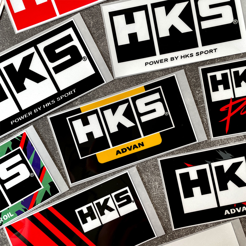 JDM HKS Car Stickers Reflective Waterproof Vinyl Decal Auto Window ...
