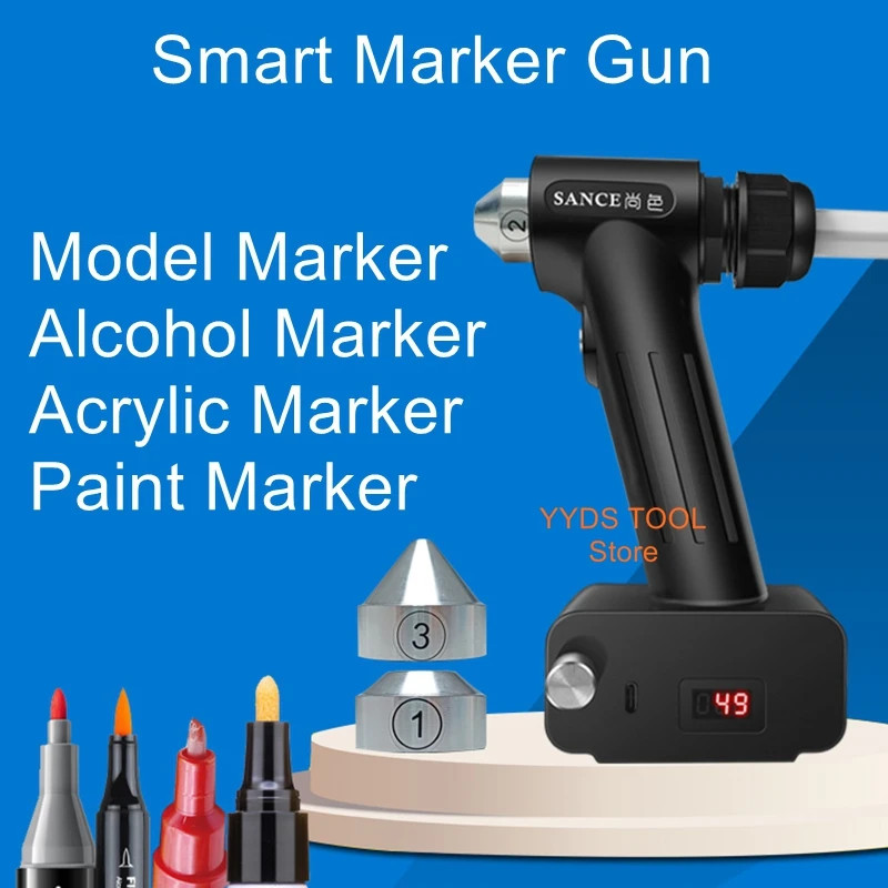 Rechargeable Marker Gun Air Pump Set Model Gundam Figures Coloring ...