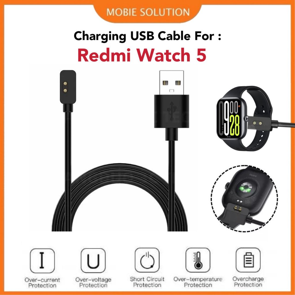 For Xiaomi Redmi Watch 5 ( 2.07” ) Magnetic Charging USB Cable Redmi ...