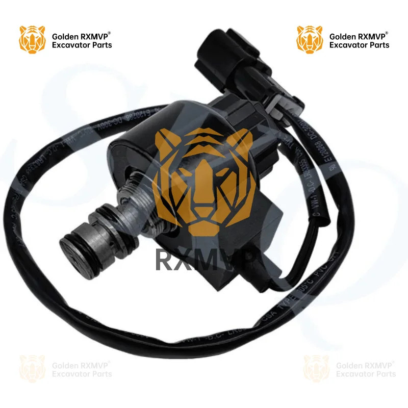 For Komatsu Pc60-5/120-5/200-5 Rotary Hydraulic Pump Solenoid Valve 203 ...