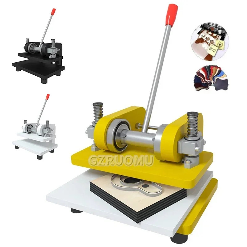 Hand Leather Cutting Machine Single/Double Wheel Photo Paper PVC/EVA ...