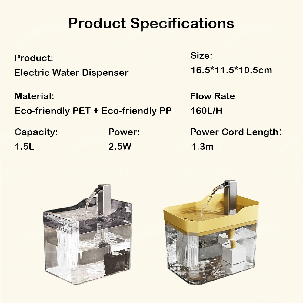 POODEE Water Tap Shape Automatic Feeder Pet Feeder Cat Feeder Automatic ...