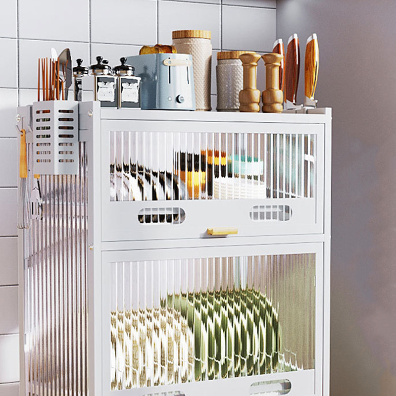 Multipurpose Large Dish Rack with Cover Kitchen Cabinet Dish Drainer ...