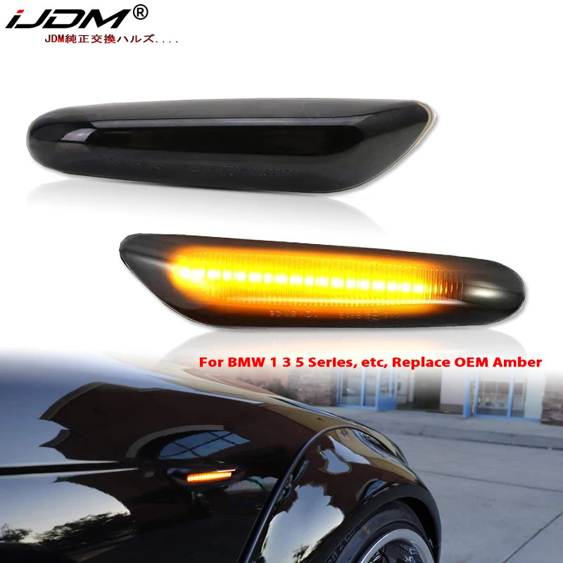 iJDM Car Turn Signal Bulb Amber For BMW E81/E82/E87/E88 E90/E91/E92/E93 ...