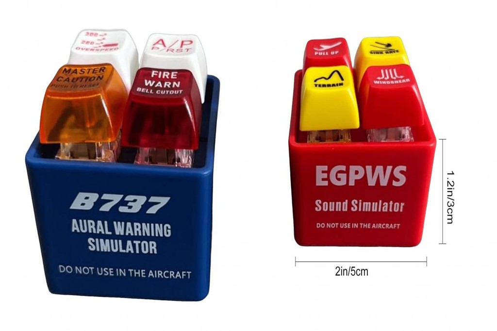 CODS Aviation Keychain Egpws Warning Sound Simulator Realistic Aircraft ...