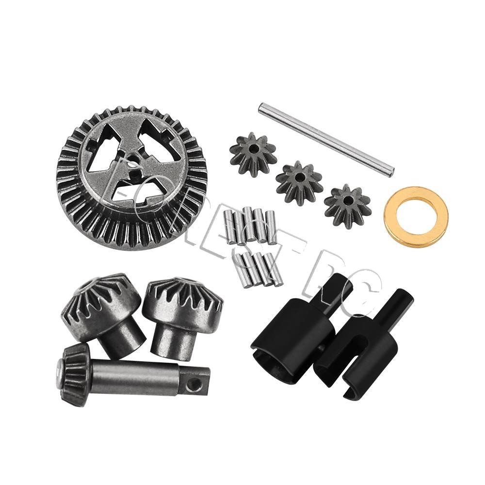 Aluminum Alloy Center and Side Transmission Gearbox Gear Set For Losi 1 ...