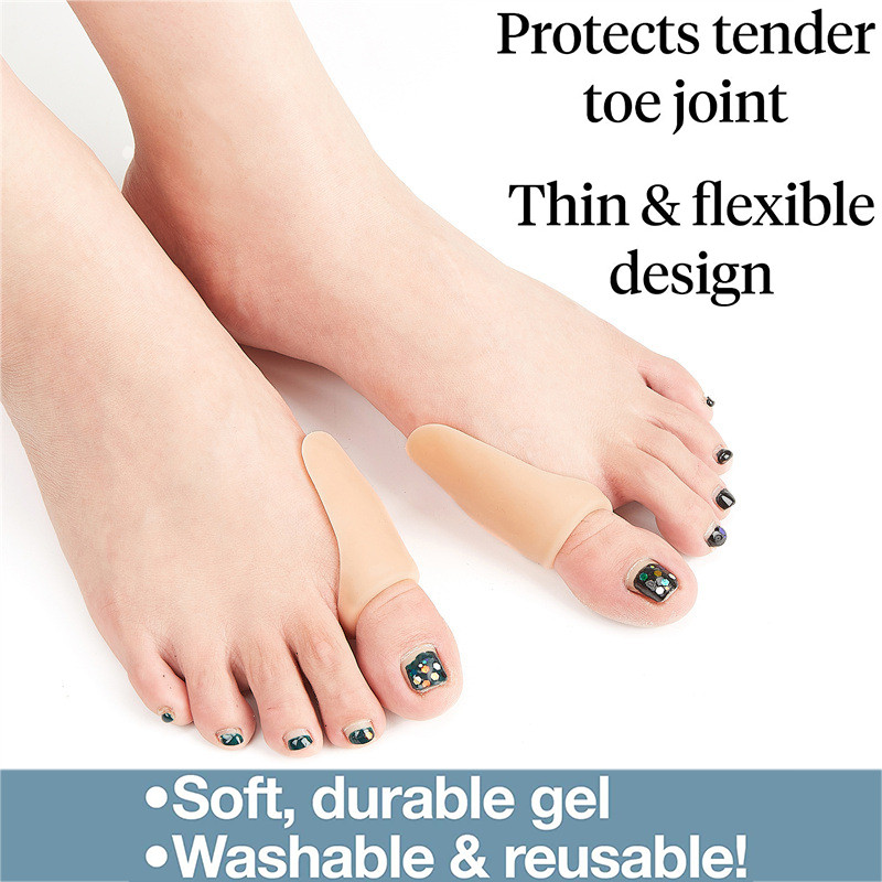 2Pcs Gel Bunion Protector Shield Bunion Pads and Cushion for Big Toe ...