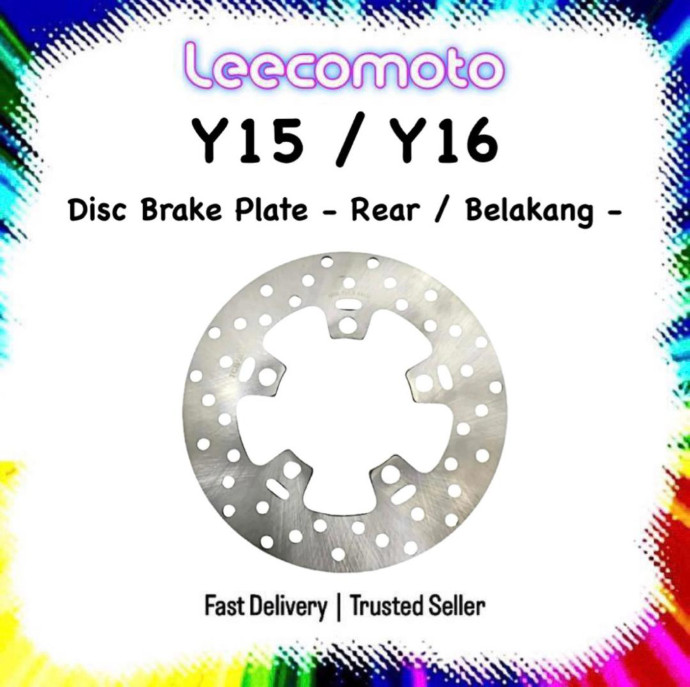 Yamaha Ysuku Y15 Y15ZR Y15Z Y16ZR Y16 ZR Y16Z Rear Disc Brake Plate ...