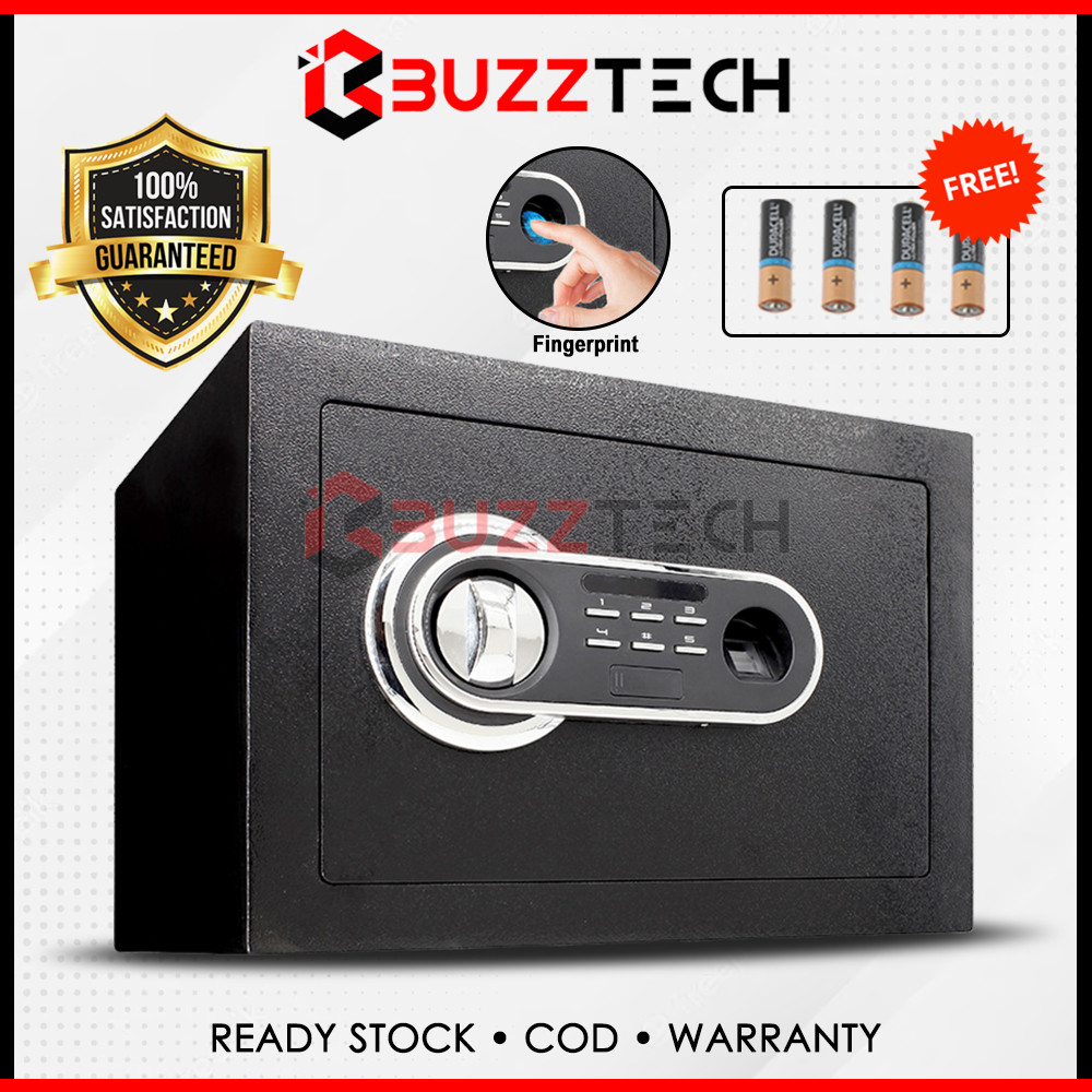 BuzzTech Premium Safety Box Home Office Hotel Digital Safe Box Money ...