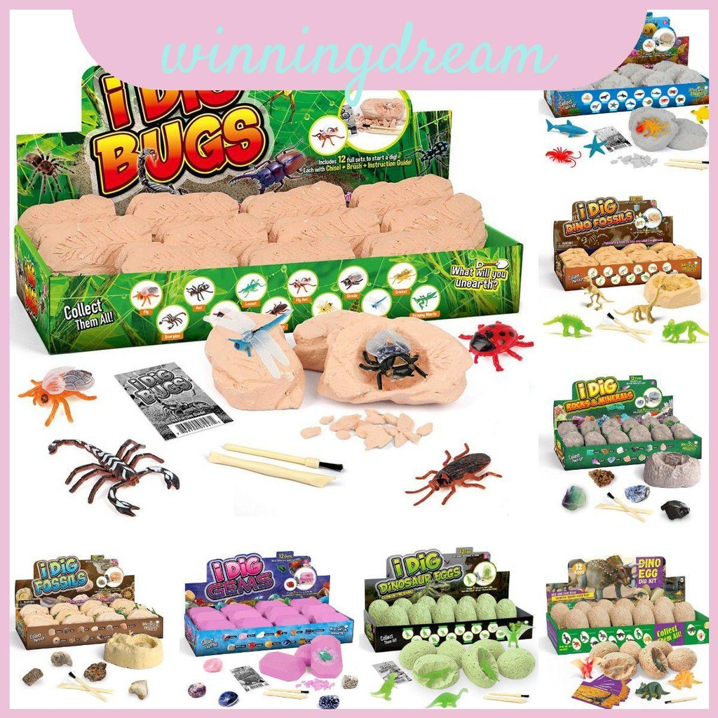 Egg All-inclusive Dino Dig Up Mining Kit Enabling Stem Exploration And ...