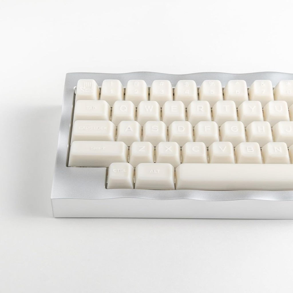 White Jade Keycaps, 160 Keys Double Shot PBT Keycaps SA Profile ...