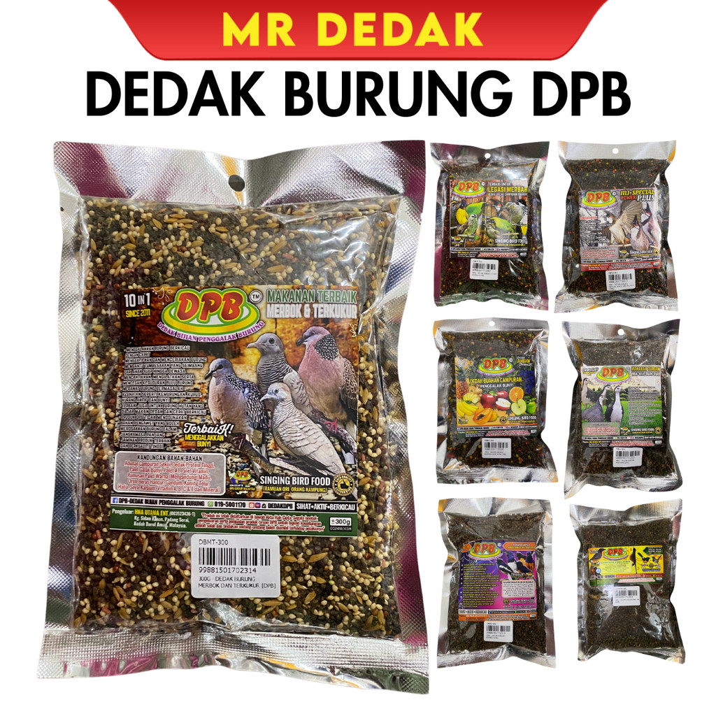 [300G] DEDAK BURUNG DPB | MAKANAN BURUNG | MURAI BATU | BORNEO ...