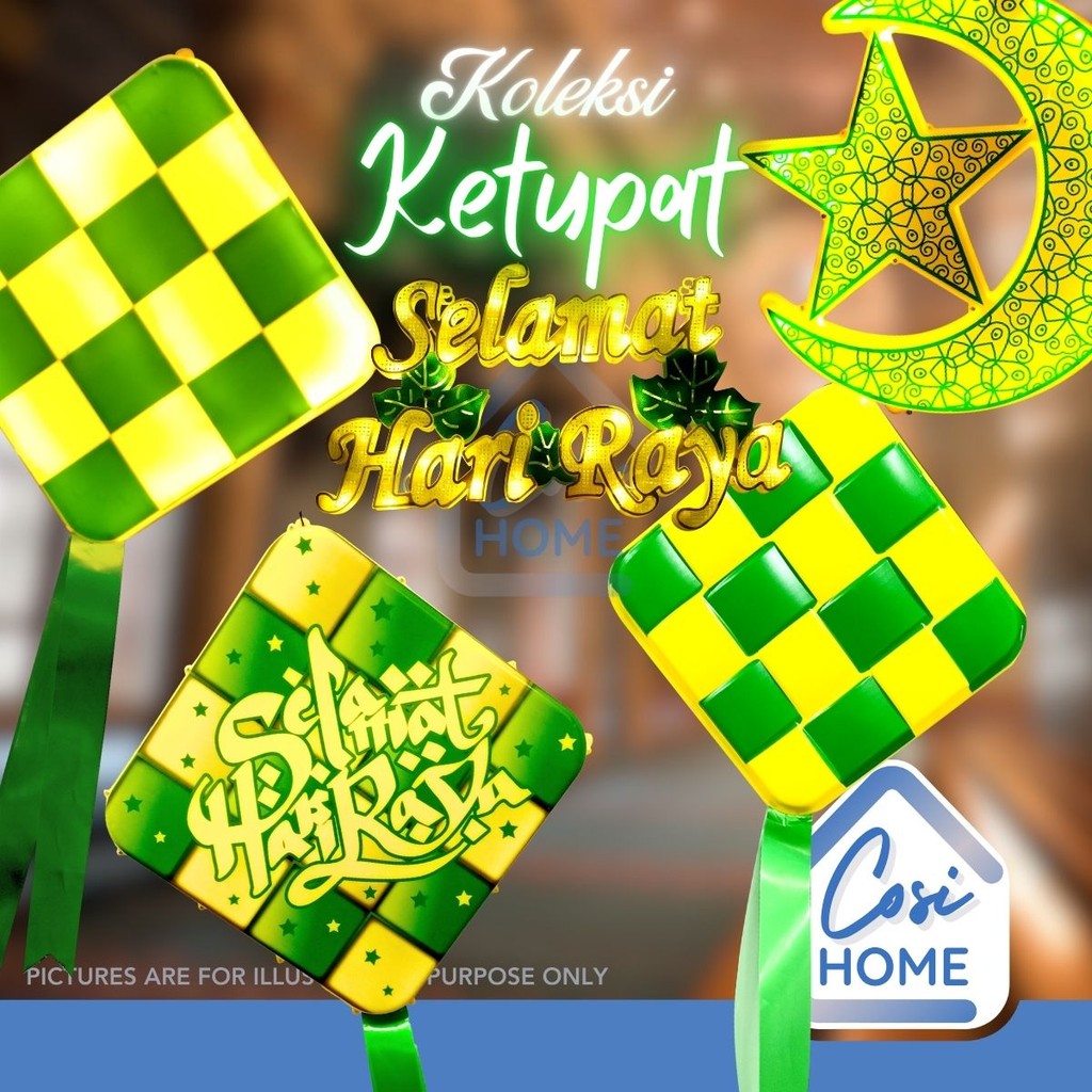 2025 Lampu Raya Lampu Lip Lap Lampu Ketupat Besar Lampu Selamat Hari ...