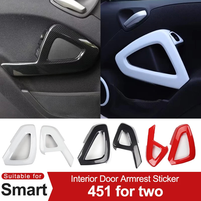 For Smart Brabus 451 Fortwo Car Door Armrest Cover Door Handle ...