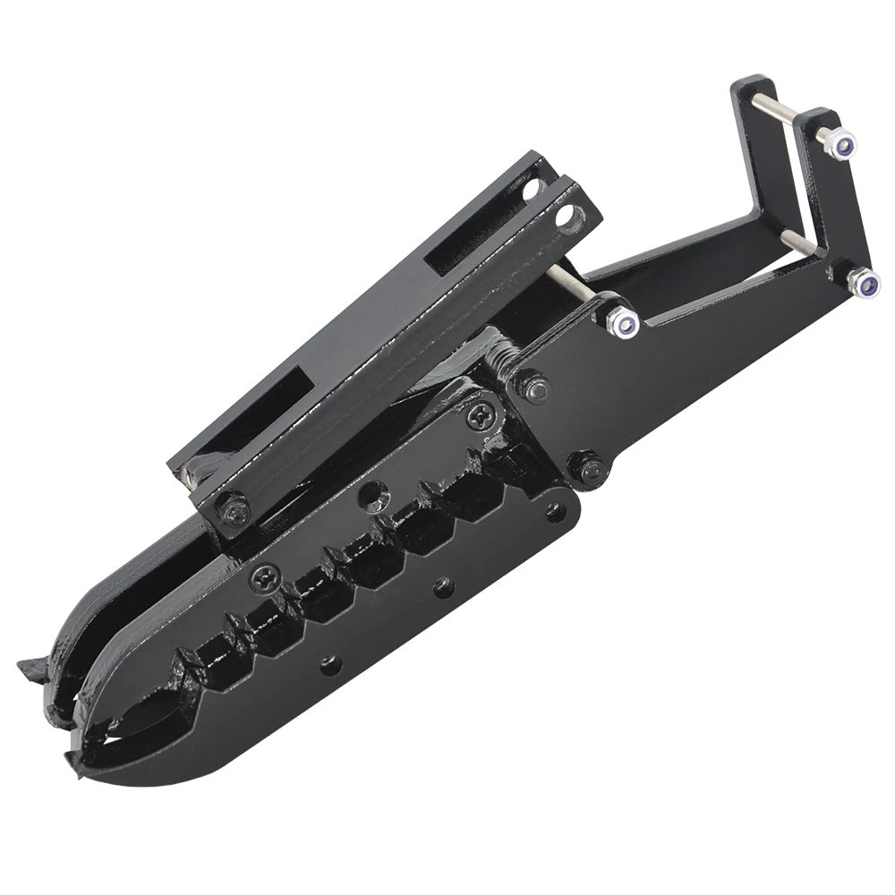 Excavator Wood Clamp Grapple Metal CNC For HUINA 1580 Excavator RC Grab ...