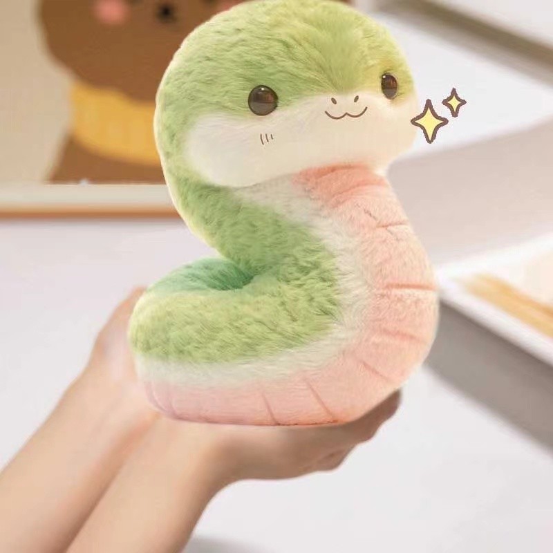 20-50cm Cute Little Snake Plush Toy Comfort Doll Snake Rag Doll ...