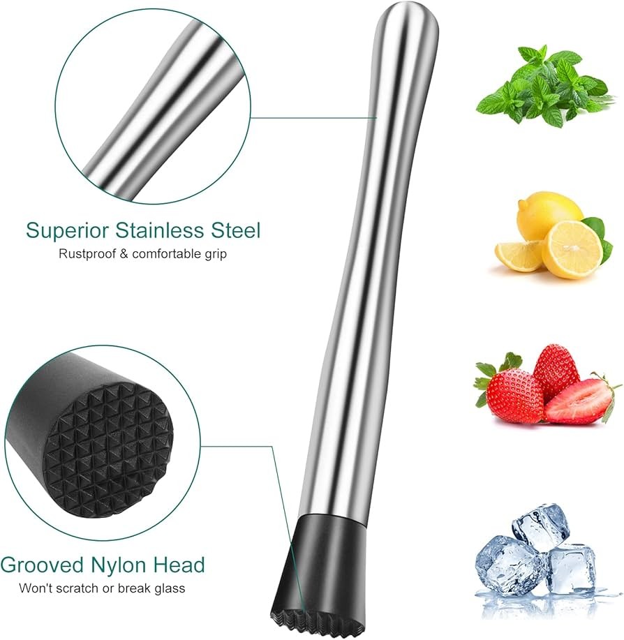 BH Stainless Steel Bar Hammer Mixer Ice Crushing Tools Fruit Crusher ...