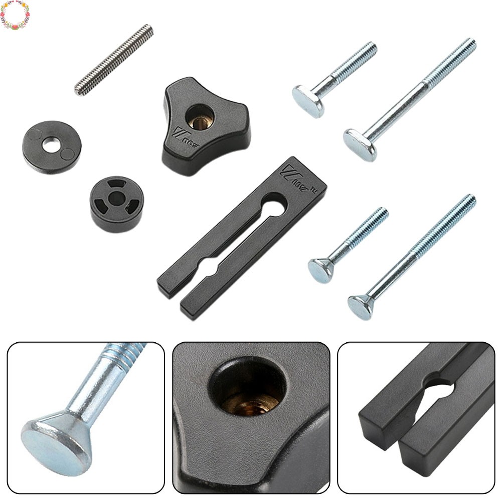 [HME] T-Slot Slider T-Track Jig Screw Fixture Rail Special Accessories ...