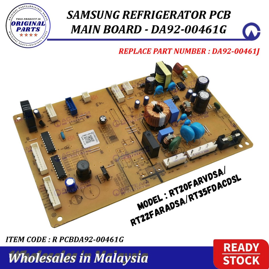 [READY STOCK] Samsung Refrigerator Main PCB Board – (DA92-00461G ...