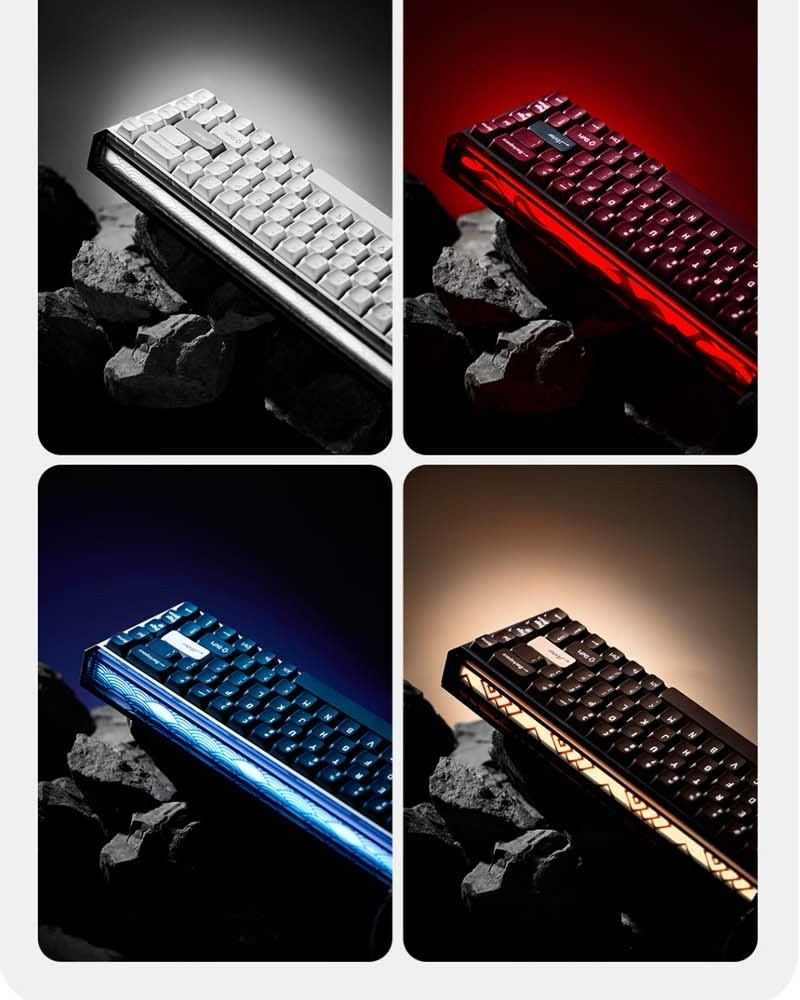 MelGeek MADE68 PRO Magnetic Axis Keyboard TTC Magneto Axis wired ...