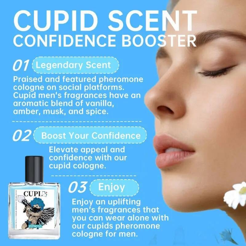 Cupid Perfume Hypnosis Scent Eau De Parfum Long-Lasting Fragrance Unisex Cologne Sensual Aroma ...