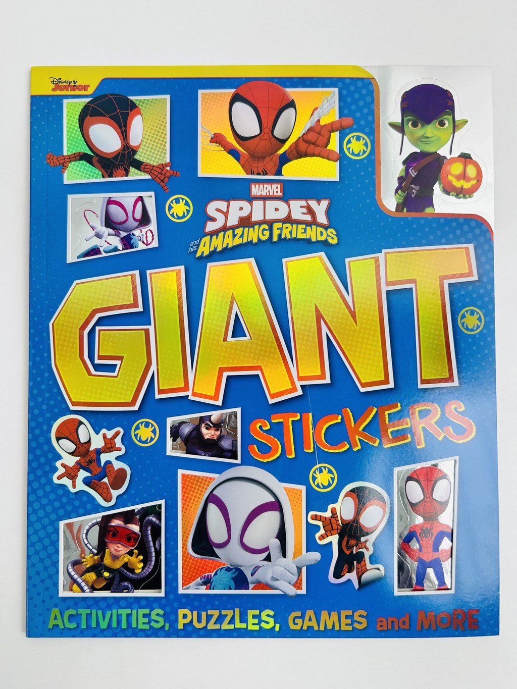 Marvel Spidey & Amazing Friends Giant Sticker Book For Kids With Fun ...
